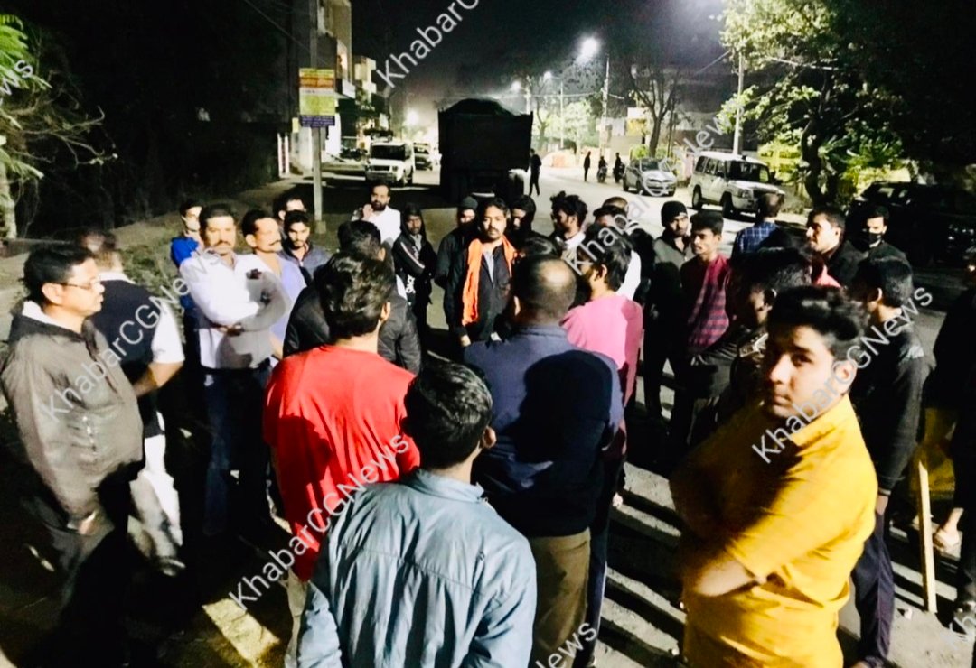 Akaltara Accident Big News : अकलतरा में हाइवा ने नगर पालिका के ...