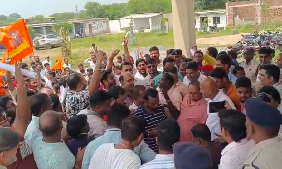 Sheorinarayan Big News : शिवरीनारायण में मदरसा के लिए इश्तहार आने के ...